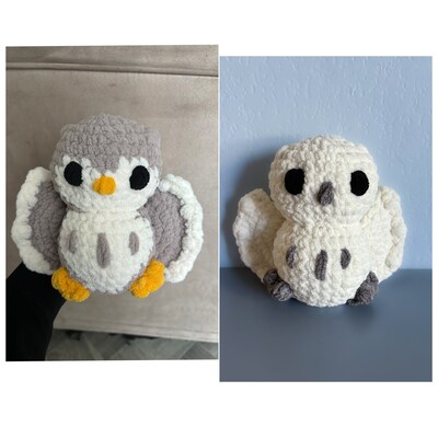 PDF PATTERN: Crochet Owl Plushie Pattern - Etsy