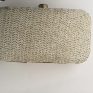 Gold Prom Clutch Purse, Bag With Solitaire Diamond Embroidery, Mirror ...