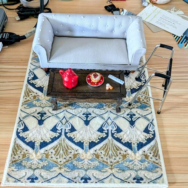 Shackman Dollhouse Miniature Mirrored Etagere Art Deco Victorian ...