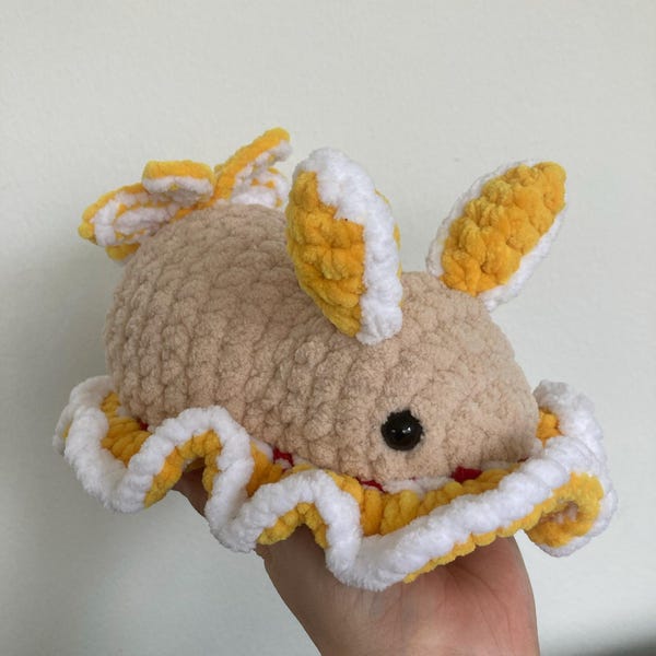 Dorid Nudibranch Amigurumi Pattern, Crochet Sea Slug Pattern Only - Etsy
