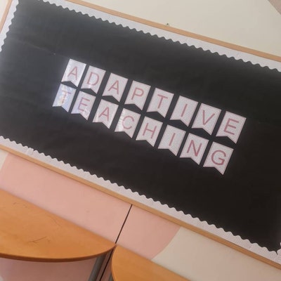 MODERN RAINBOW Classroom Number Line Display With Negatives - Etsy