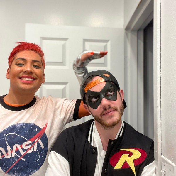 Modern Robin Logo Sidekick Iron on Embroidery Patch Mtcoffinz - Choose ...