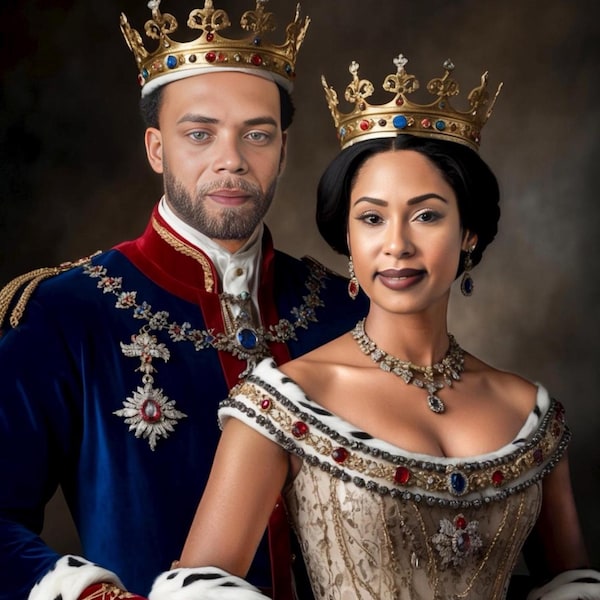 Custom Royal Queen Portrait From Photo, Renaissance Portrait, Turn Me ...