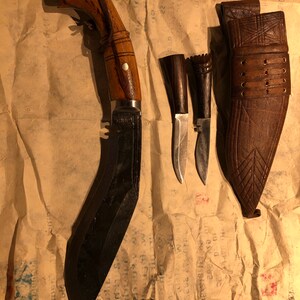 EGKH-11 inch Chainpure Sirupate Jungle Kukri-Hunting and | Etsy