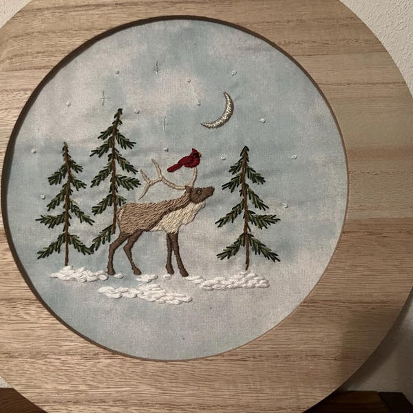 PDF Pattern - 8" Caribou & Cardinal - Bestselling Step by Step Beginner ...