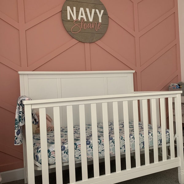 Custom Name Sign | Nursery Decor | Kids Room Sign | Wooden Sign | Door ...