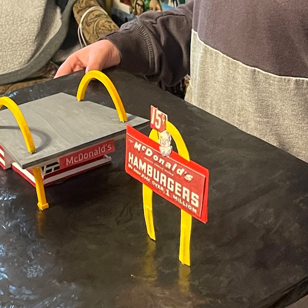 HO or N Scale Waffle House Building Scenery Kit White & Paintable ...