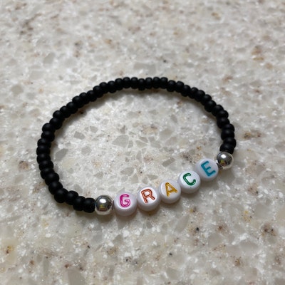 2023 Word of the Year Bracelet Stack Bracelet Personalized Bracelet ...