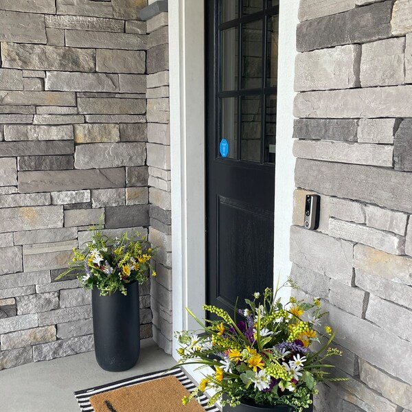 Urn Filler for Spring, Spring Front Porch Planter, Spring Urn Filler ...