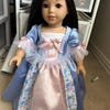 18 Inch Doll Colonial Formal Dress, Hamilton Doll Dresses, 18 Inch Doll ...