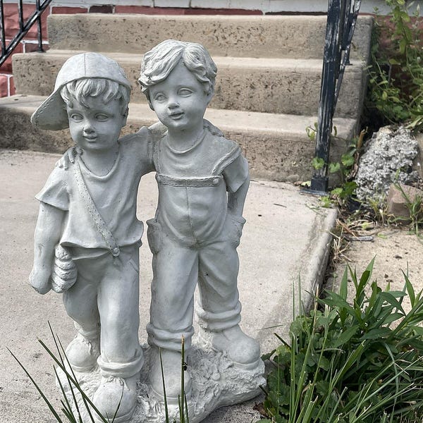 Large Directional Marker Outdoor Sculpture for Garden Four Season ...