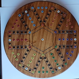 Fast Track Game Board W/ Pegs and Cards - Etsy