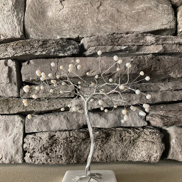 40th Anniversary Gift, 40th Wedding Anniversary, Ruby Tree Sculpture ...