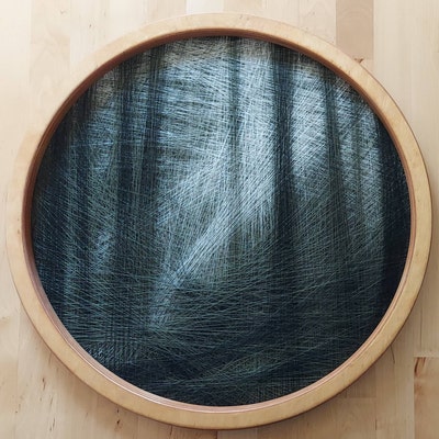 Forest String Art Colorful Portrait or DIY Kit - Etsy