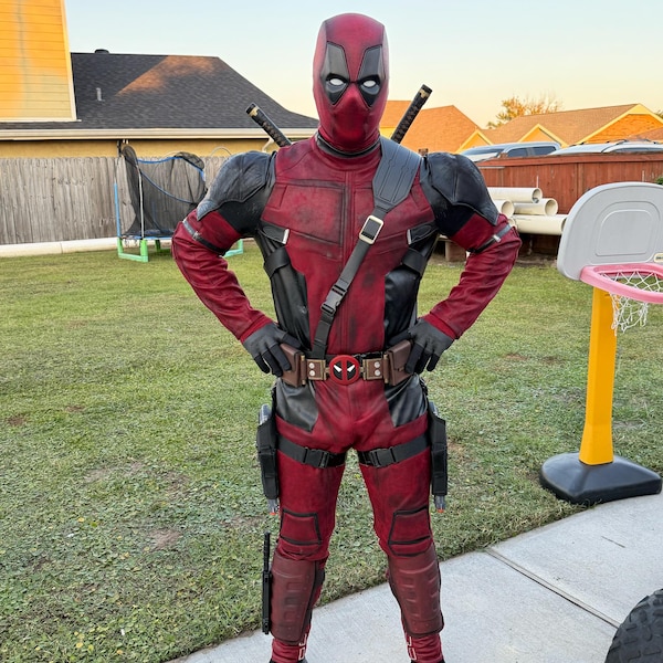 Galactic Tactical Leather Belt Set - Etsy