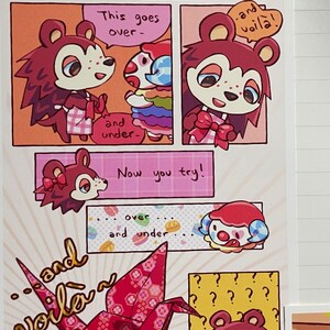 ACNH// Sable Teaches Pietro 4x6 Photo Print - Etsy