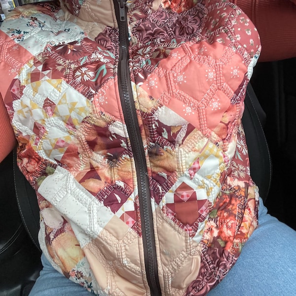 Puffer Vest Pattern | Crop Puffer Vest | Coat Pattern | Sewing Pattern ...