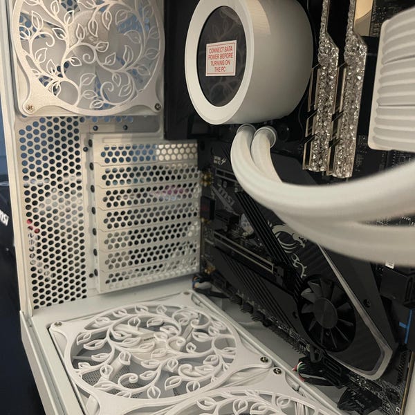 Creeping Vine - Gaming Computer Fan Shroud/ Grill /cover - Custom 3D ...