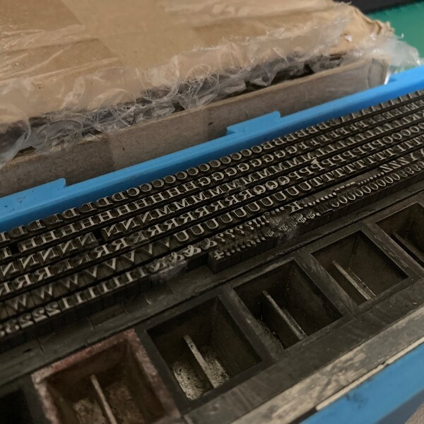 Murray Hill 18 Point ATF 711 Font for Letterpress Printing - Etsy