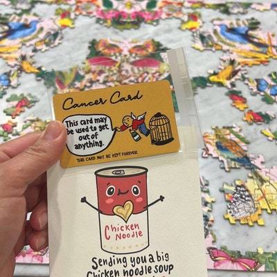 The Cancer Card Funny Cancer Gift Option to Add Magnet Cancer ...