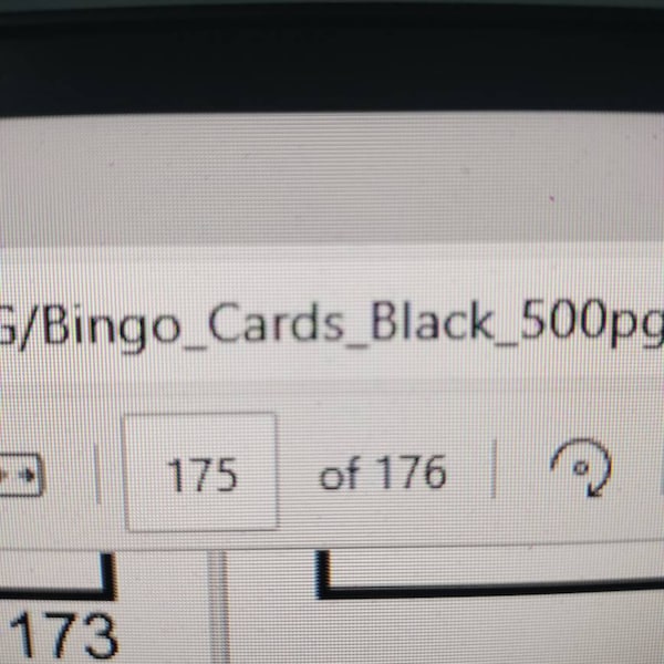 500 Jumbo Printable Bingo Cards Pdf Download, 1, 2, 4, and 6 per Page ...