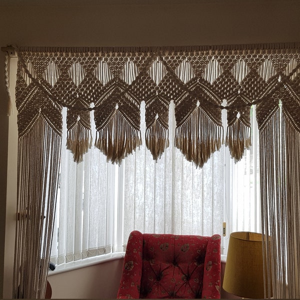 Macrame PATTERN - Written PDF Digital File - Instant Download - Wall ...