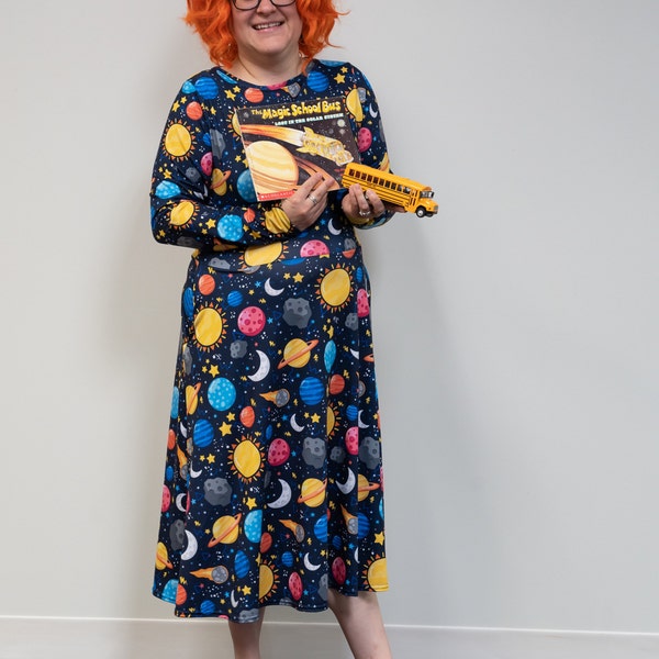 Book Character Day Dress for Teachers, School Bus Frizzle Costume ...