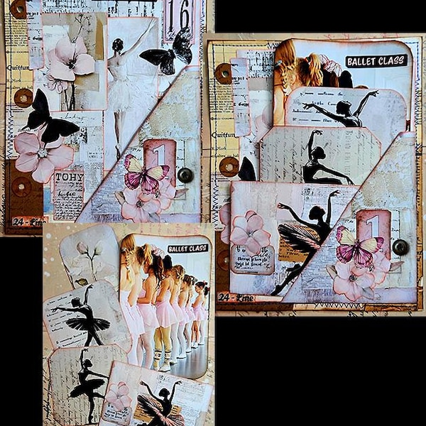 Neutral Collage Papers Set 2 - Etsy