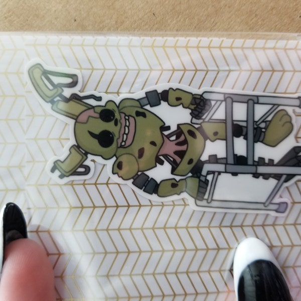 FNAF Security Breach Springtrap Peepaw Sticker - Etsy