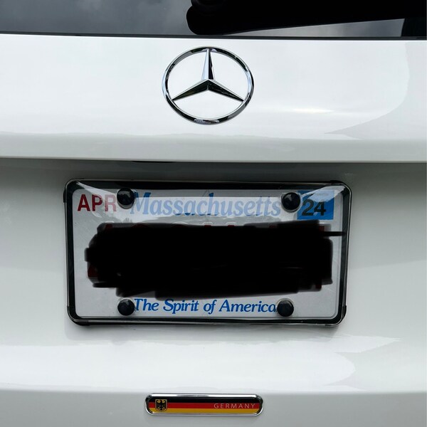 Germany German Flag Chrome Emblem 3D Auto Decal Sticker Car Bike Boat 5 ...