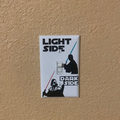 Star Wars Light Switch Cover, Switch Plate, Star Wars Gift, Light Side ...