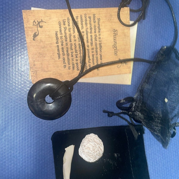 Black Obsidian Pi Stone, Pi Stone With Adjustable Cord - Etsy