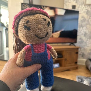 Amigurumi Crochet Doll Hair Wig / Removable Hair Digital Pattern - Etsy