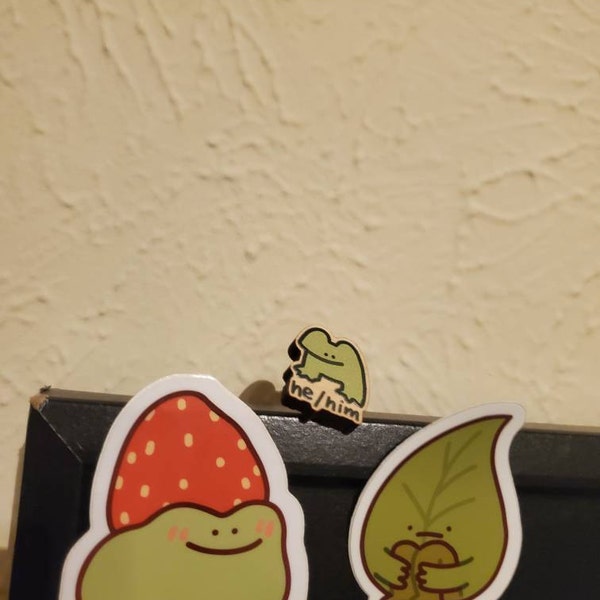 Frog Stickers | Cute Cottagecore Animal Froggy Toad Waterproof Decal ...