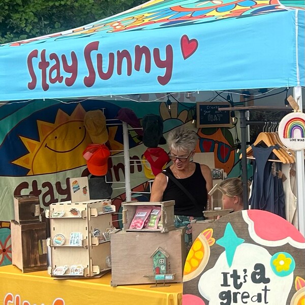 Wooden Sticker Display-small | Small Product Display | Countertop ...