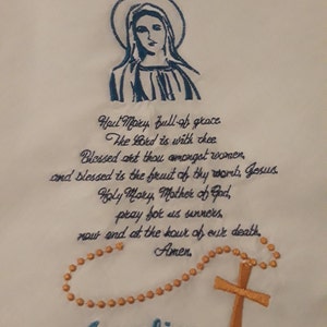 VIRGIN MARY Machine Embroidery Design Instant Download - Etsy