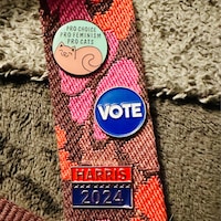 Vote Enamel Pin - Etsy