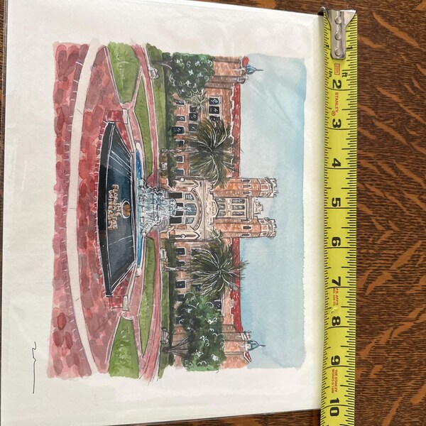 Florida State University Foam Finger Art Print / FSU Art Print ...