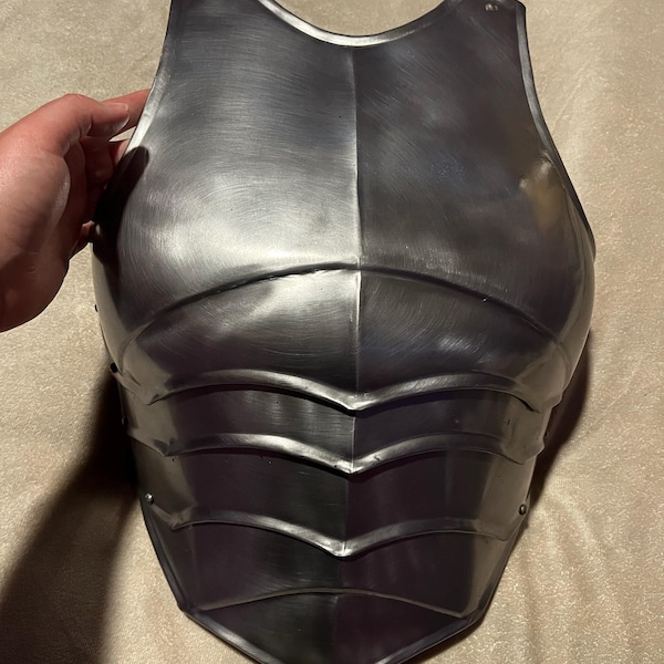 LARP Cuirass Gladiator, Steel Half Chest Armor, Breastplate Metal ...