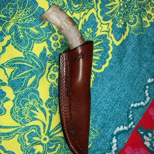 Bifold Leather Wallet Beaver Tail Inlay Wallet Bifold | Etsy