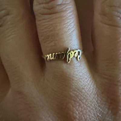 14K Solid Gold Dainty Chain Necklace, Simple Everyday Delicate Layering ...