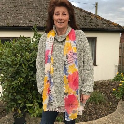 Japanese Kimono Robe Long, Koi Fish Art, Bridesmaids Robe Beige and ...