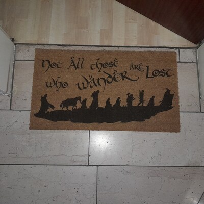 Buffy the Vampire Inspired Door Mat Welcome to the Hellmouth - Etsy