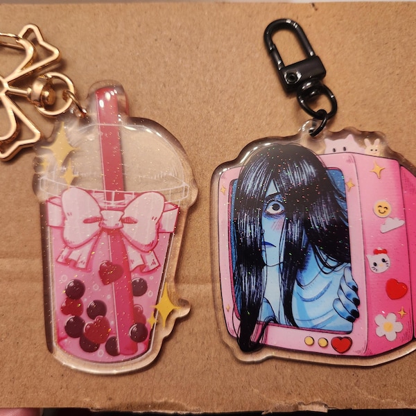 Haunted Virtual Pet Keychain - Etsy