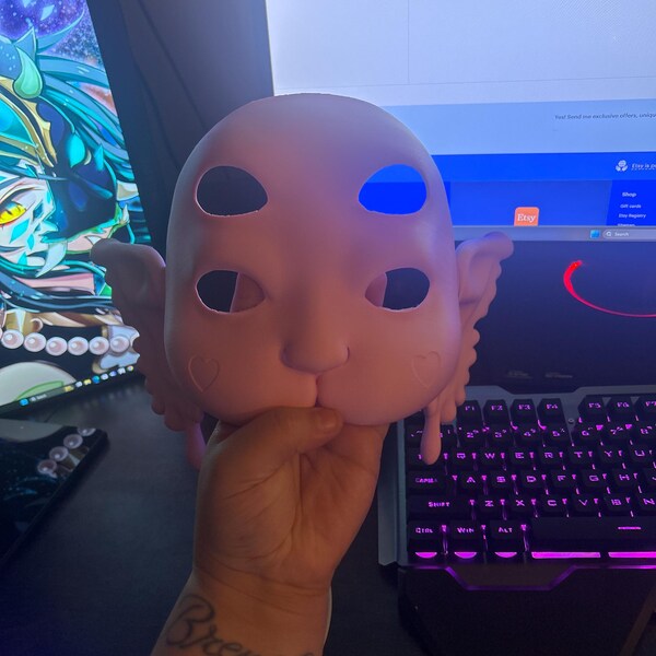 Nymph Portals Face Mask | Cosplay Mask | Super Glue Included |fantastic ...