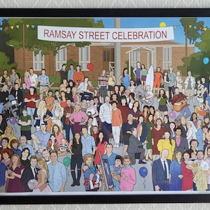 The 80s Last Supper Extra Large - Etsy UK