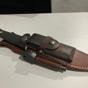 Helle Utvaer Bushcraft Knife Custom Bushcraft Sheath - Etsy