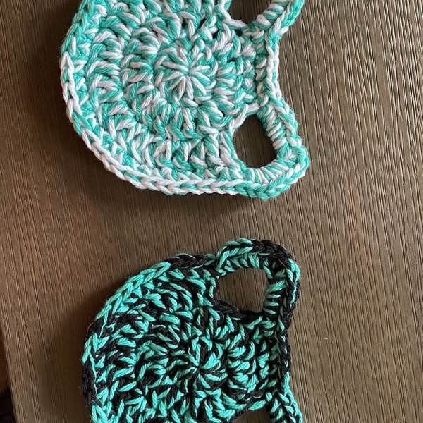 Crochet Pattern: Cat Potholder and Dish Scrubby 2-in-1, Kitchen Gift ...