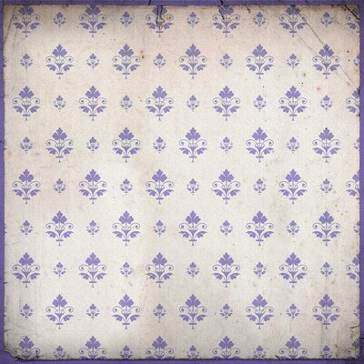 Vintage Purple Digital Paper, Purple Shabby Chic, Purple Ephemera, Junk ...