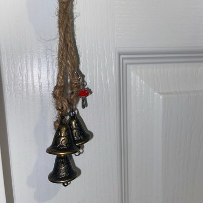 Traditional Witch Bells With Hares and Birds - Etsy